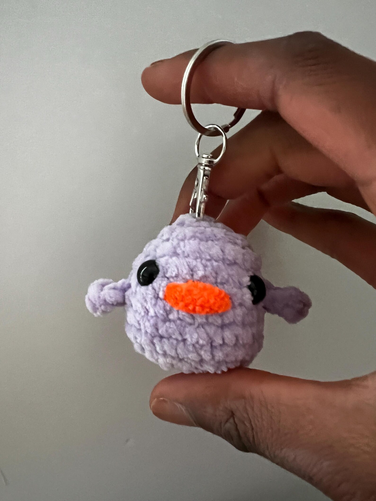 Crochet Chick Keychain Plushies, Crochet Stuffed Teddy, Crochet ...