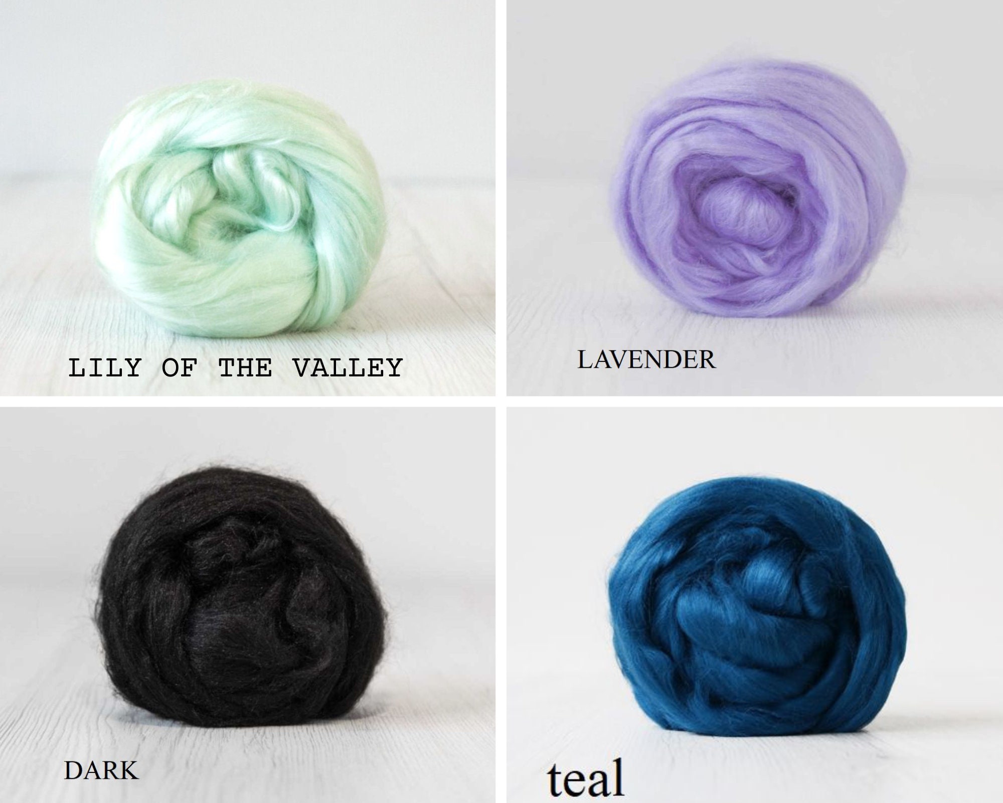 Wool Roving for Felting, Silk Roving, Spinning Silk, Fiber, Viscose ...