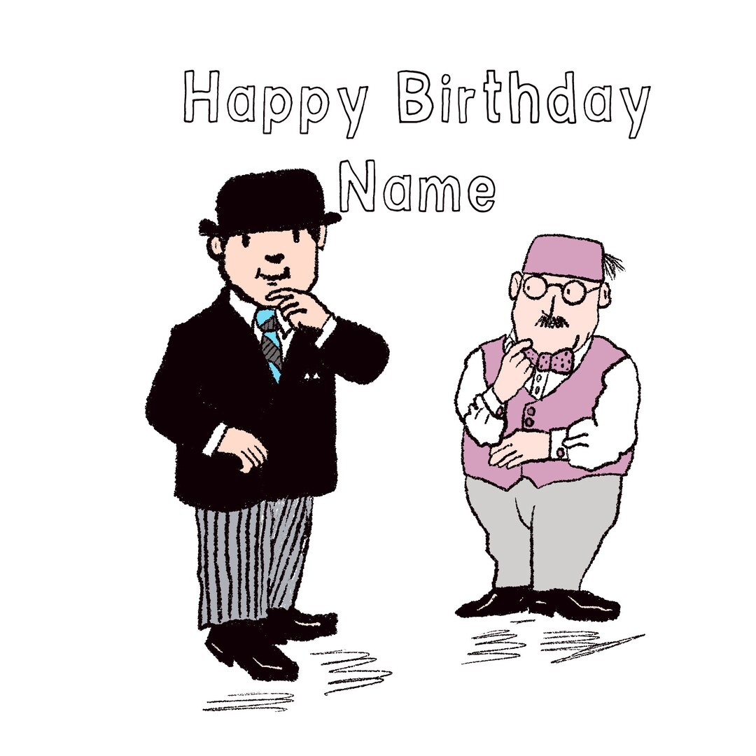 Personalised Mr Ben Birthday Card or Any Other Occasion Card - Etsy