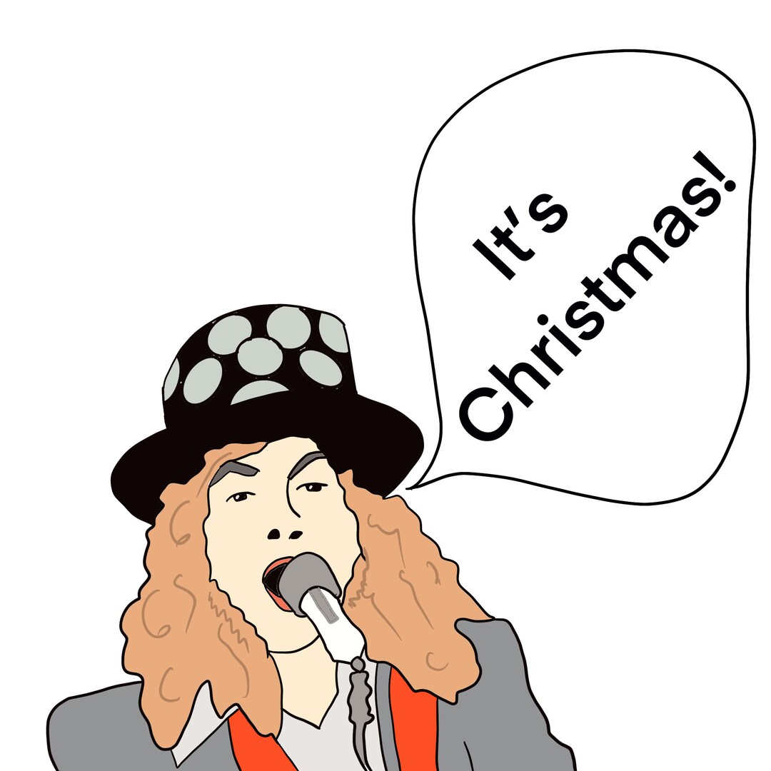 Noddy Holder Personalised Christmas Card - Etsy