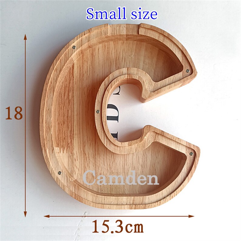 Personalized Kids Piggy Bank Wood Gift for Kids Neutral Baby - Etsy