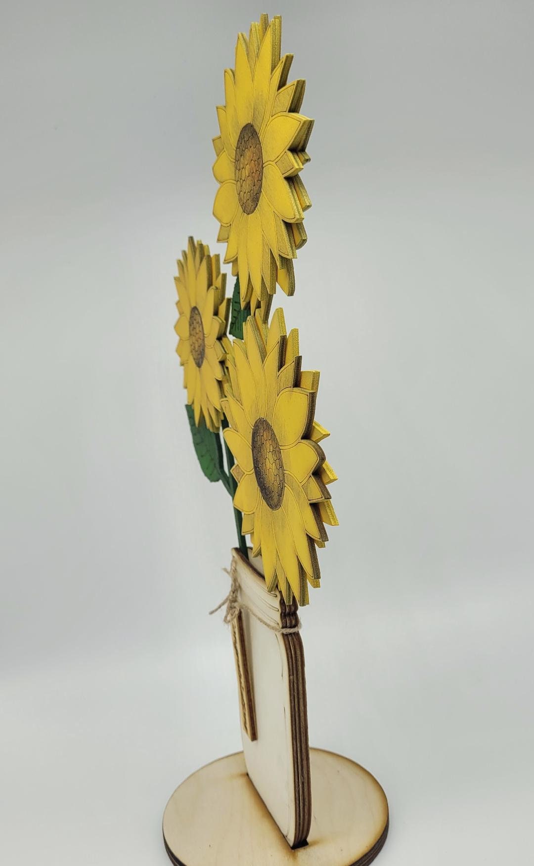 Flower Bouquet, Home Decor, Bunch of Flowers, Wooden Flowers, Interior ...