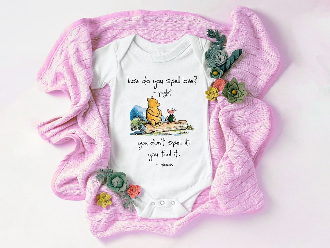 How Do You Spell Love Onesie Baby Shower Gift Unique Baby - Etsy