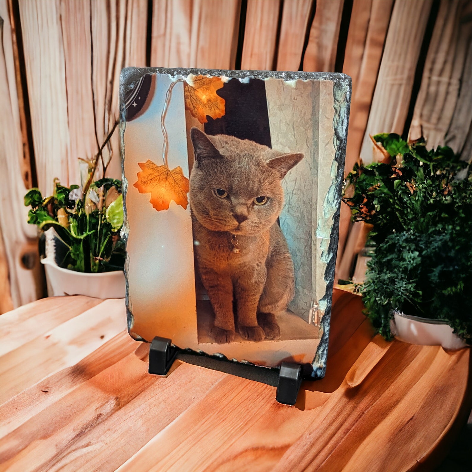 Personalised Custom Photo Printed Rock Slate - Etsy UK