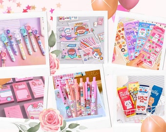 Kawaii Stationery Set Cute Stationary Surprise Kawaii - Etsy UK