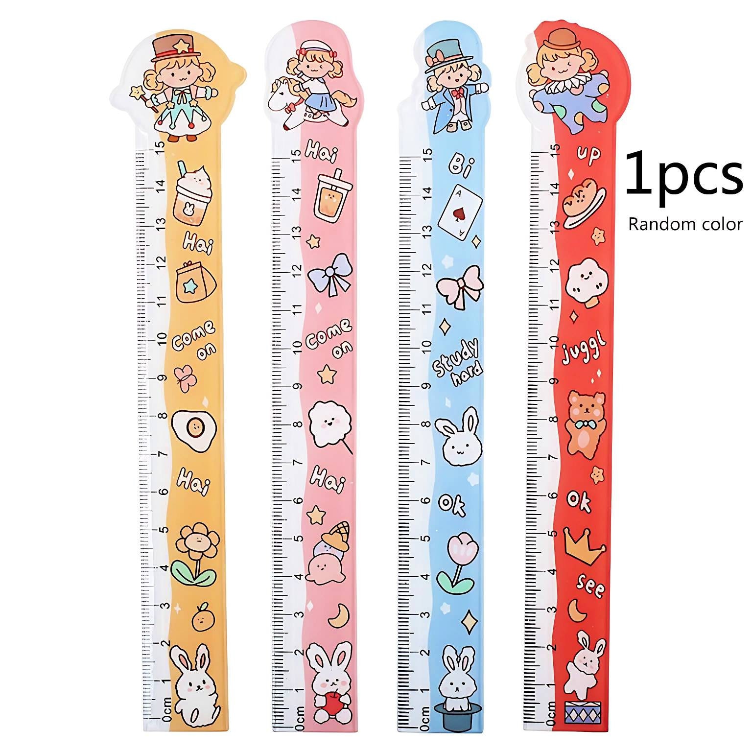 Cute Ruler Measuring Kawaii Ruler Stationery Set Kawaii - Etsy