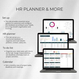 HR Employee Dashboard Template: Google Sheets for Data Tracking ...
