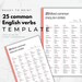 Printable Language Learning Planner, Study Notebook | Vocabulary ...