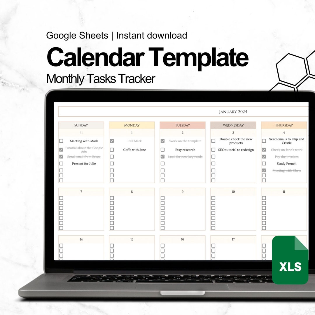 To Do List Template Excel Spreadsheet, Daily & Weekly Task Tracker ...