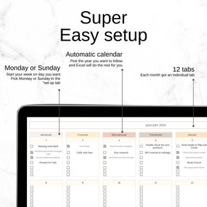 To Do List Template Excel Spreadsheet, Daily & Weekly Task Tracker ...