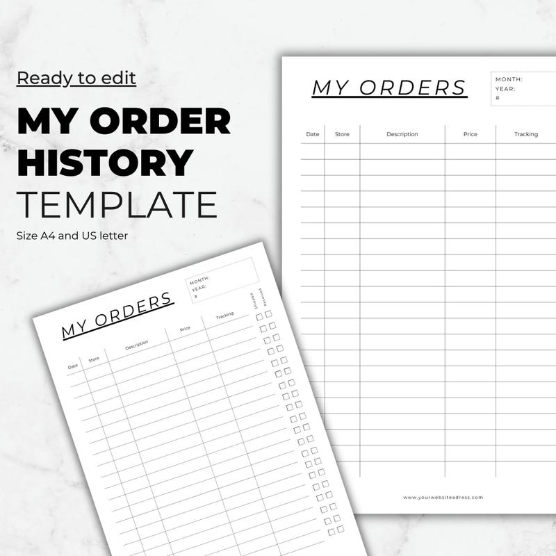 Orders Placed by Me - Etsy