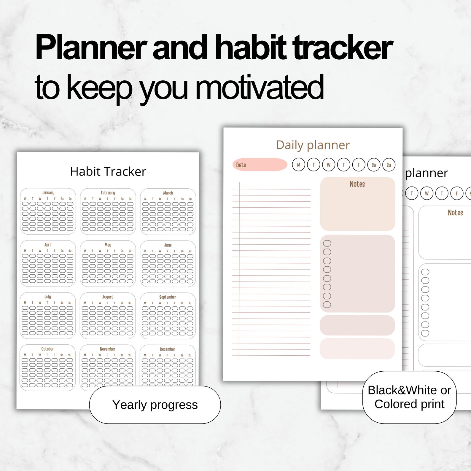 Printable Language Learning Planner, Study Notebook | Vocabulary ...