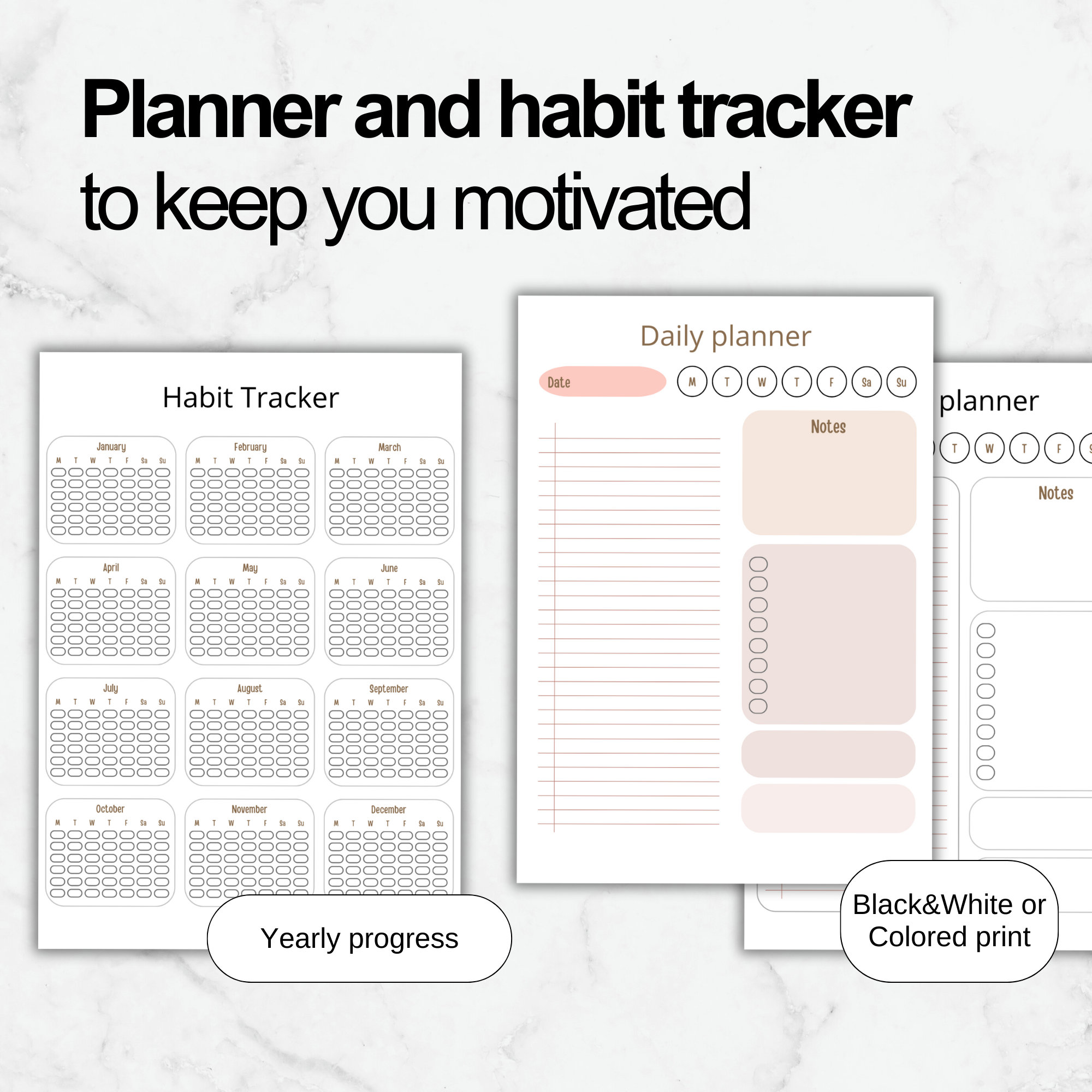 Printable Language Learning Planner, Study Notebook | Vocabulary ...