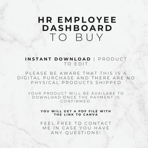 HR Employee Dashboard Template: Google Sheets for Data Tracking ...
