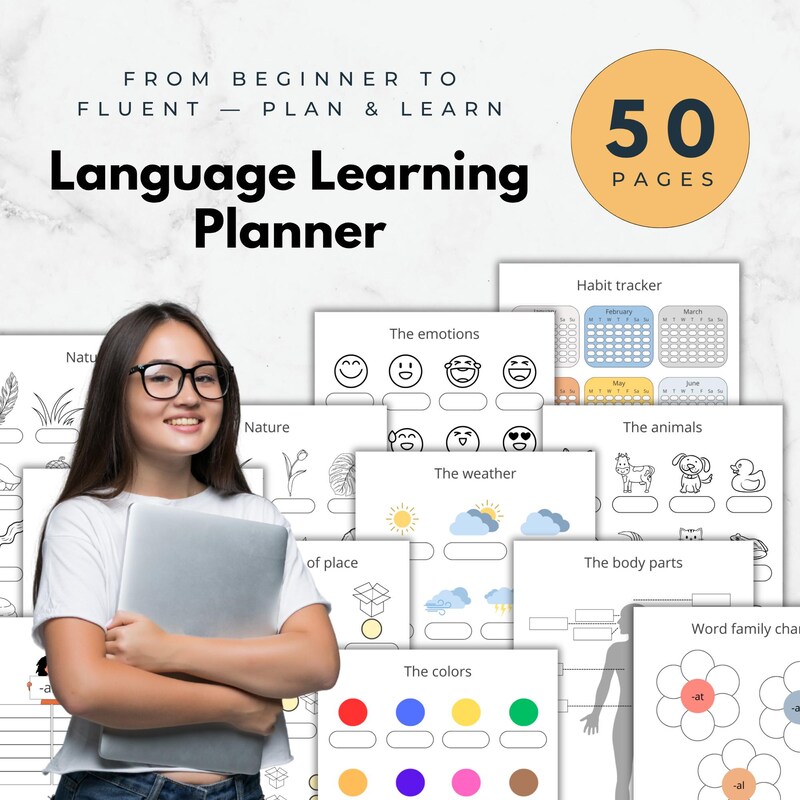 Language Learning - Etsy