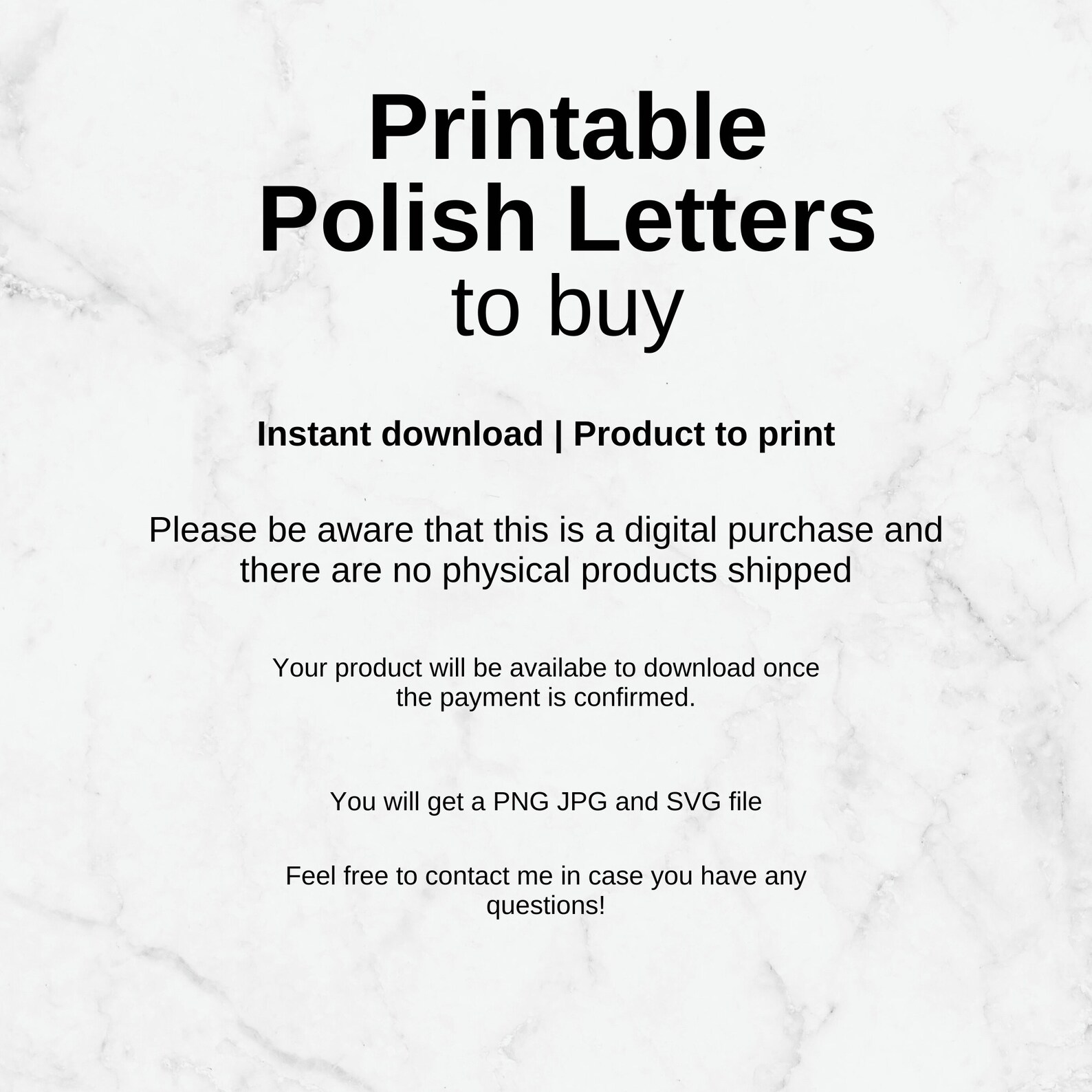 Polish Alphabet Worksheet, Polski Alfabet, Printable PDF, PNG Posters ...