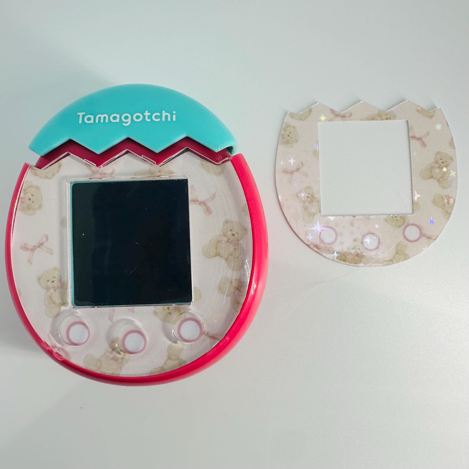 Tamagotchi Paradise, Uni, Pix Faceplate - Bears & Bows - Tamagotchi ...