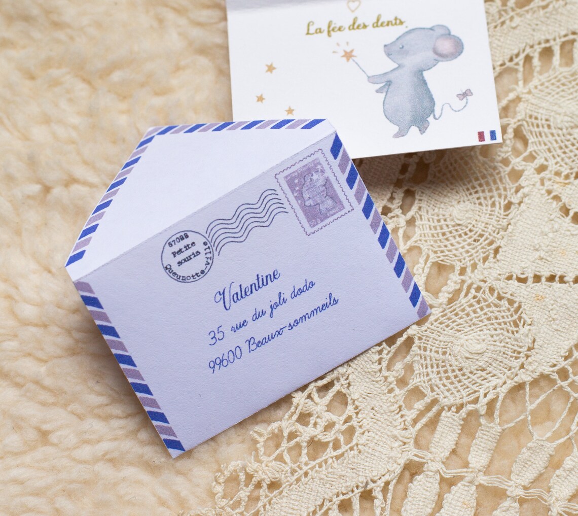 Letter From the Little Mouse / Tooth Fairy Letter for a Child Who Loses ...