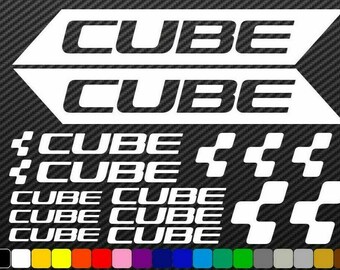 Cube Bike Decals - Etsy