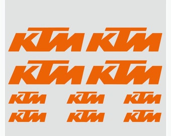 Ktm Decals Stickers - Etsy