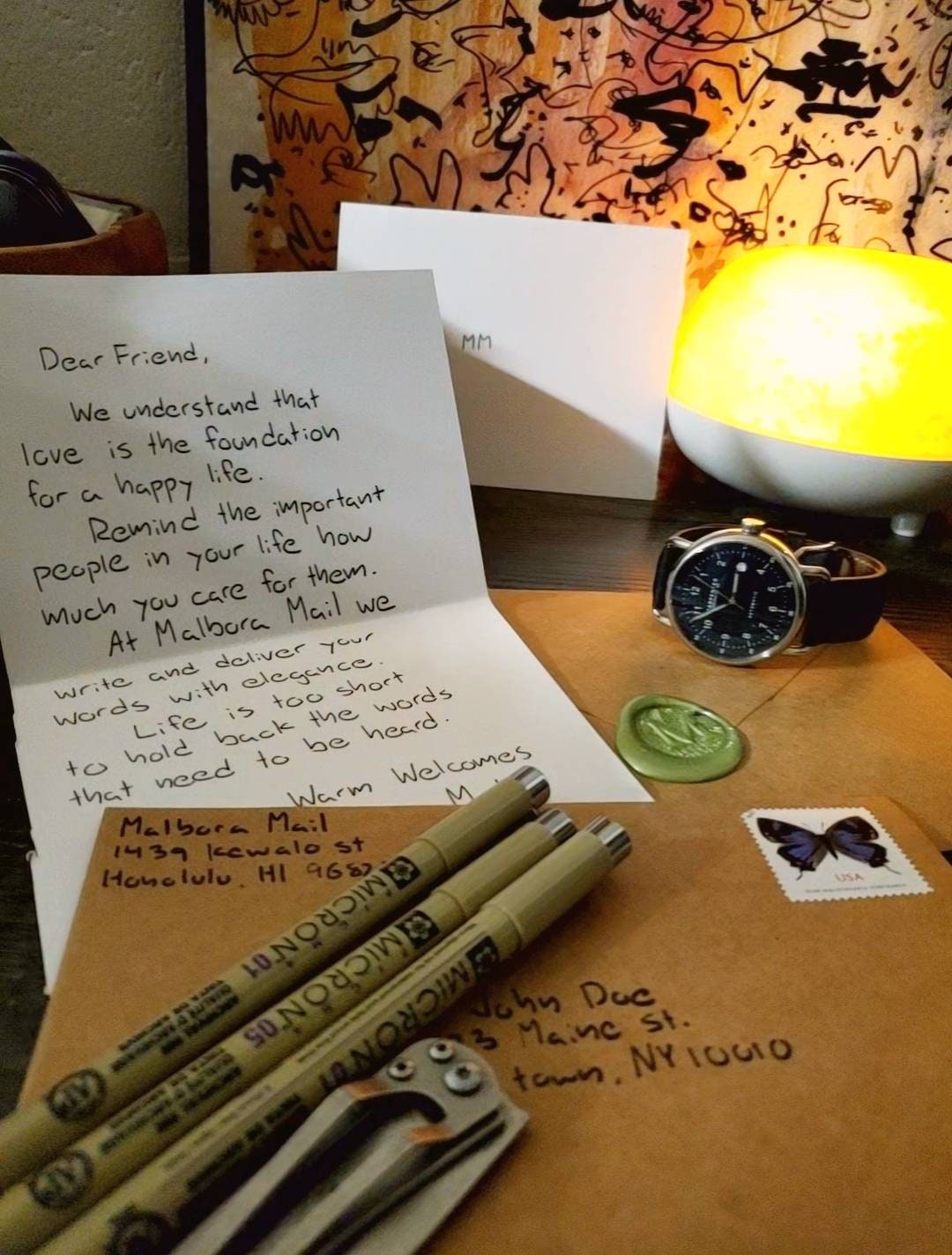 Custom Hand Written Letter - Etsy