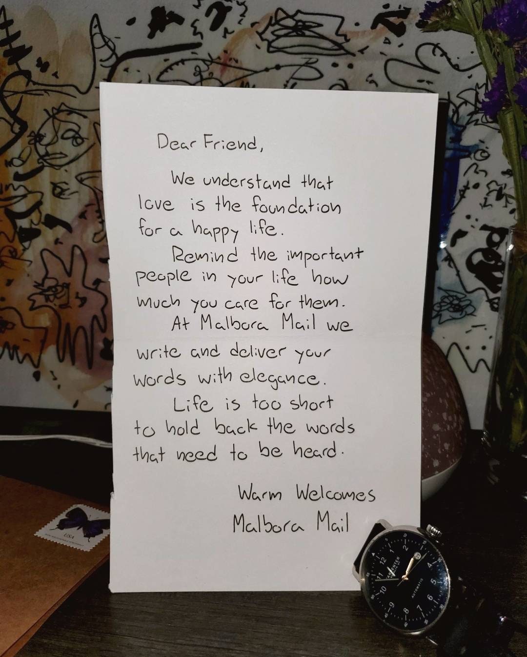 Custom Hand Written Letter - Etsy