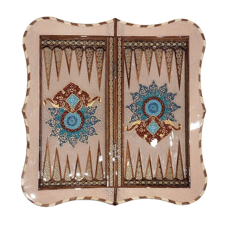 Backgammon and Chess Set, Handmade Backgammon Board, Handmade Chess ...