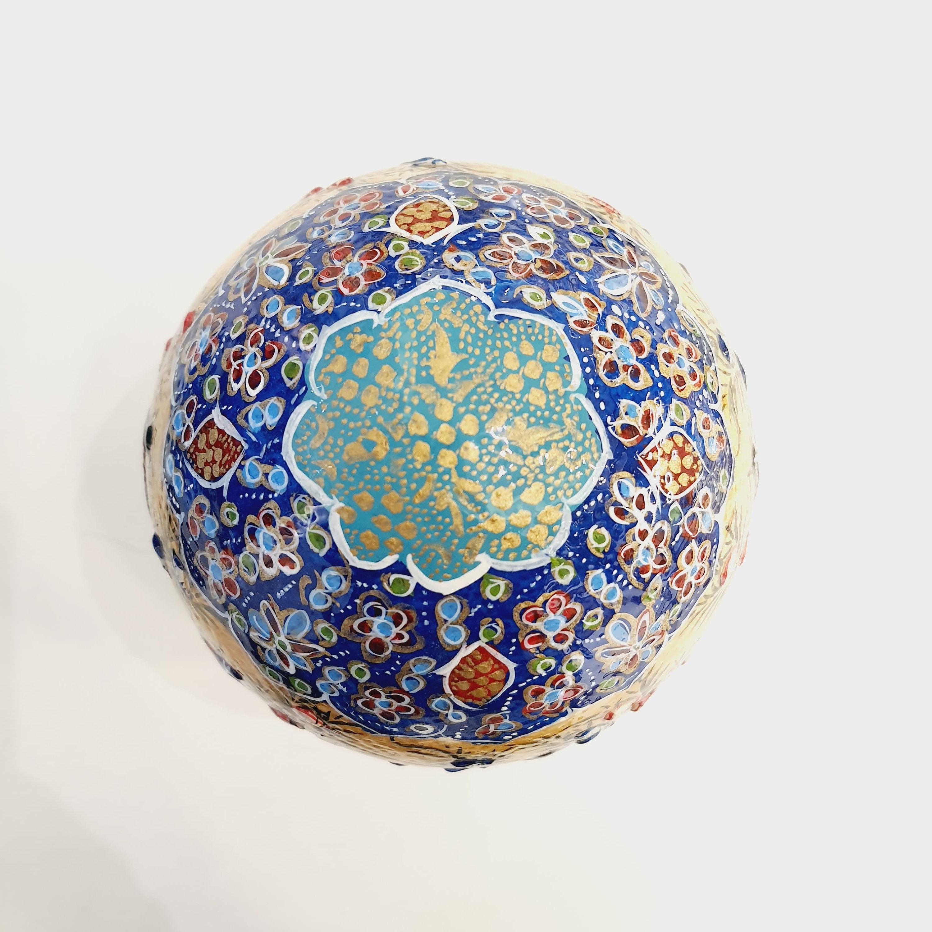 Handpainted Real Ostrich Egg, Detailed Handpainted Ostrich Egg, Amazing ...