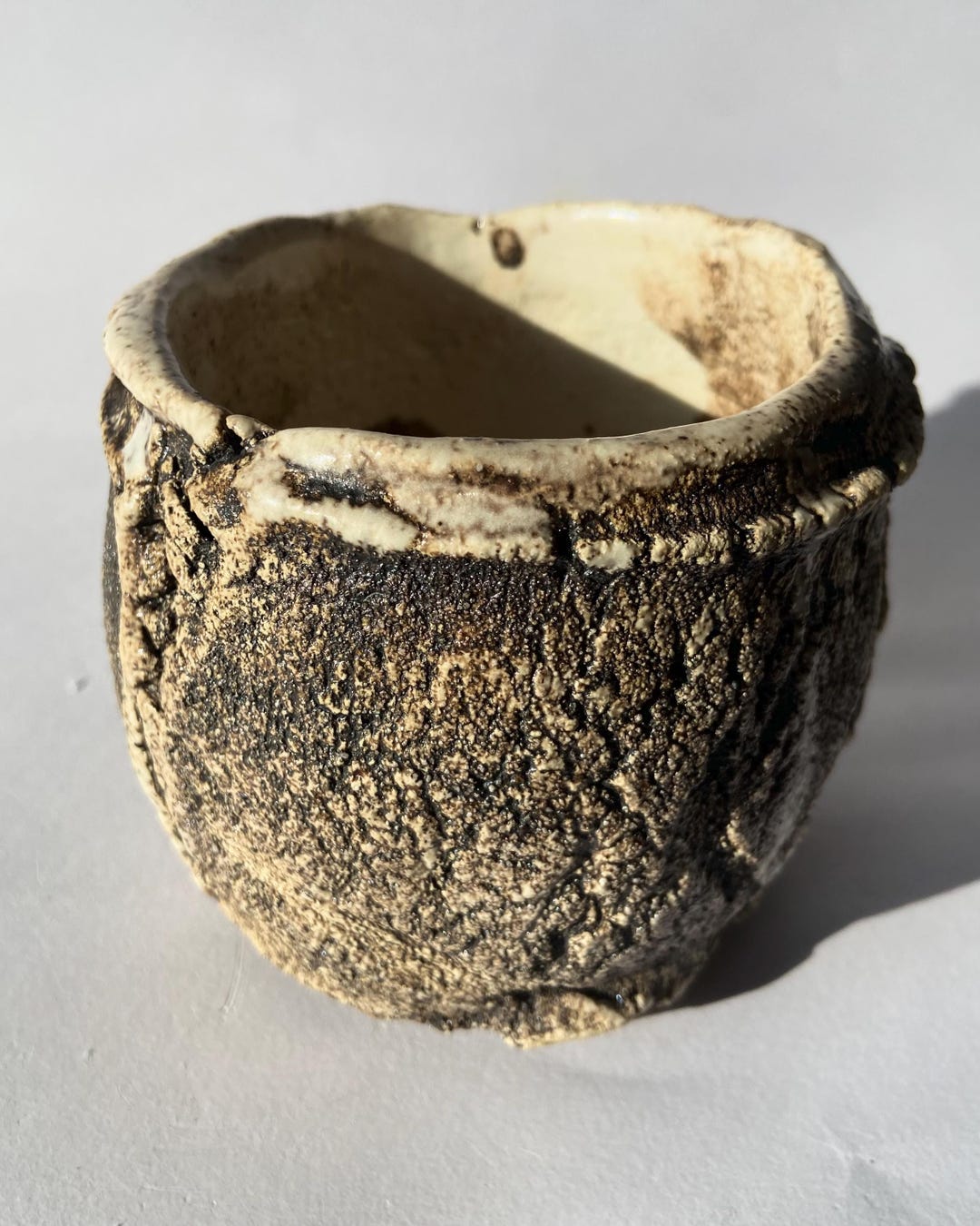 Organic Texture Plant Pot - Etsy