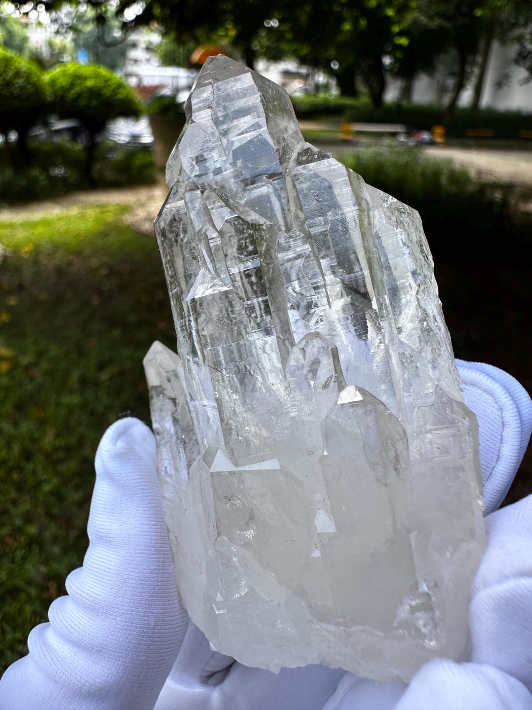 Unparalleled Museum Grade Himalayan Clear Quartz Castle, Cathedral ...