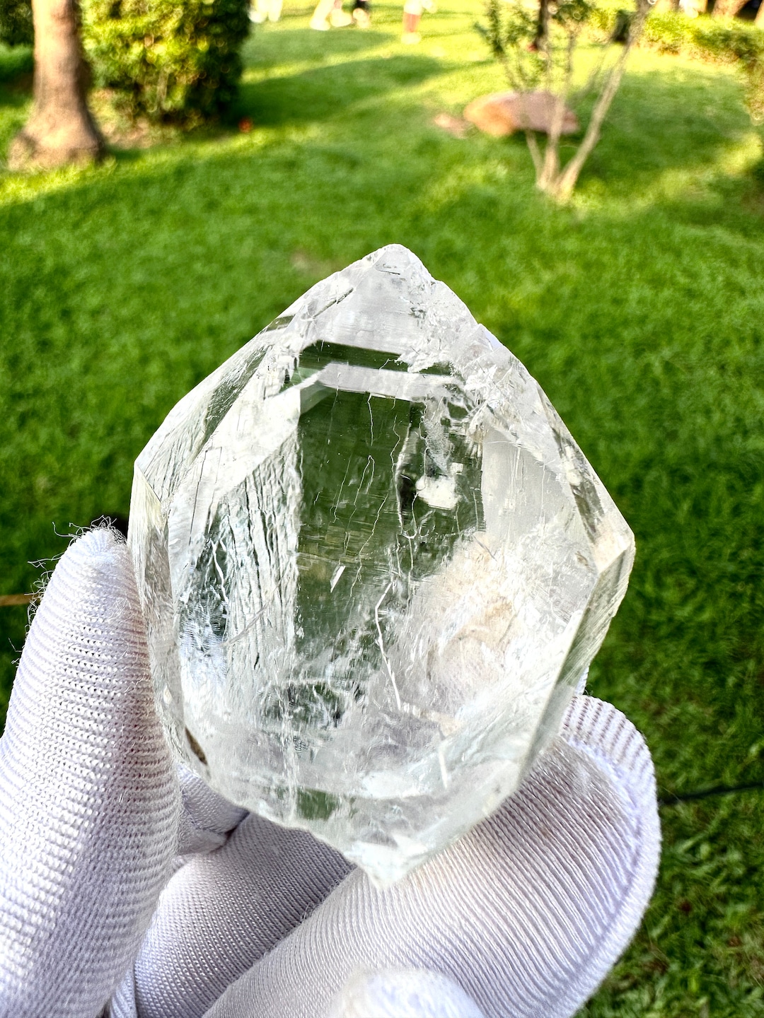 Beyond Water Clear Indian Himalayan Quartz Point,channel Crystal ...