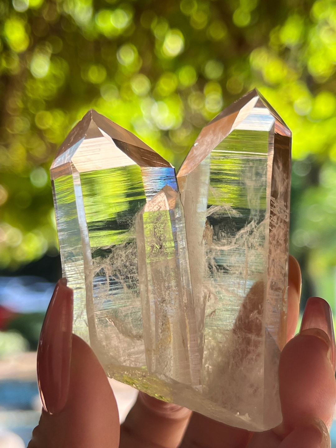 Tantric Twin Colombian Quartz Crystal: Dow & Channeling Formation ...