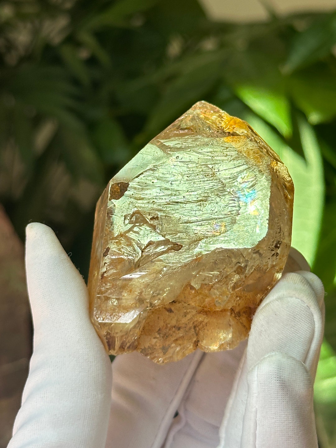 Rainbow Skeletal Quartz: Himalayan Fenster Crystal, High Vibration ...