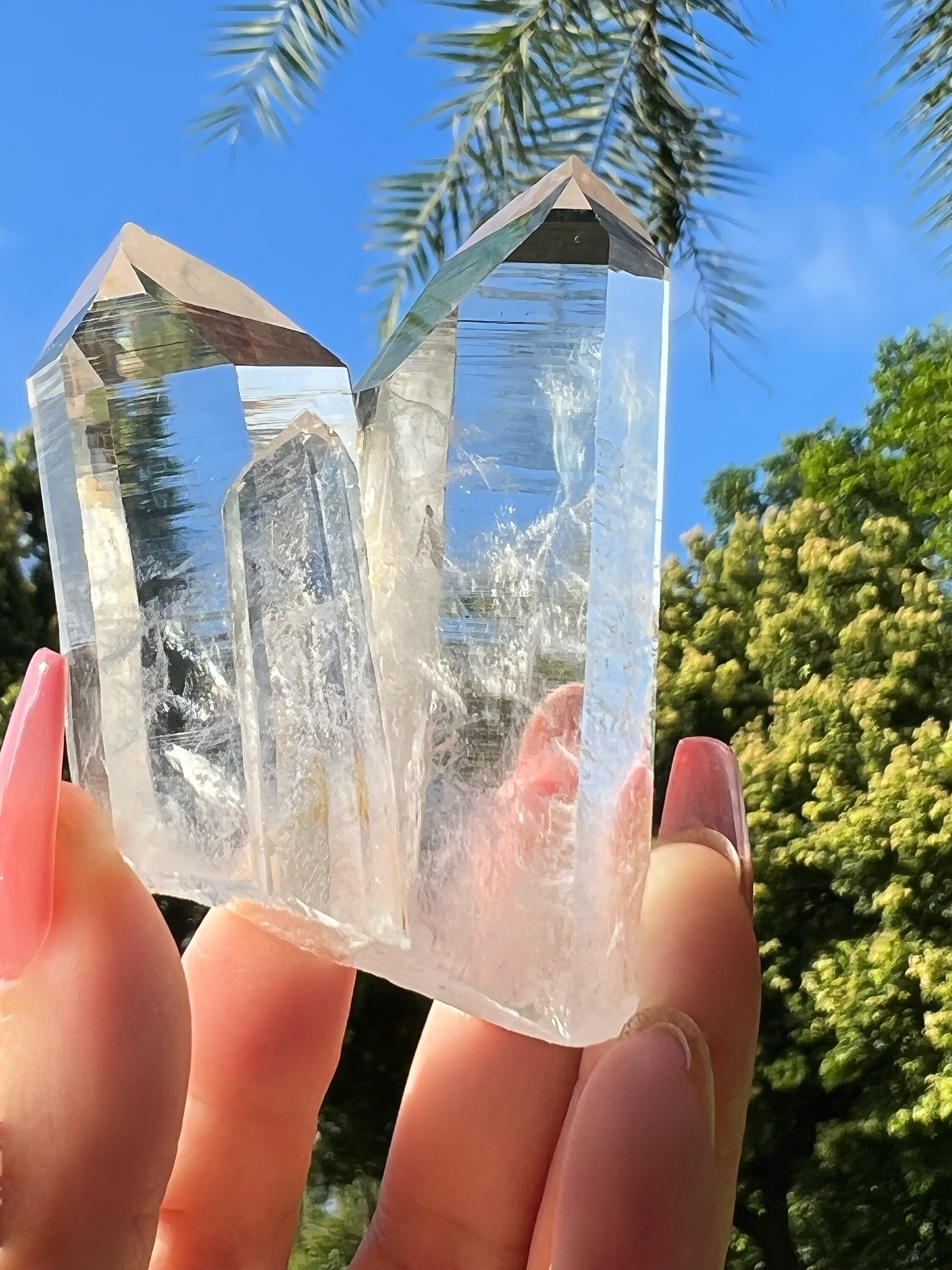 Tantric Twin Colombian Quartz Crystal: Dow & Channeling Formation ...