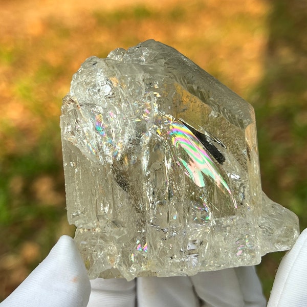 Raw Topaz Crystal - Etsy