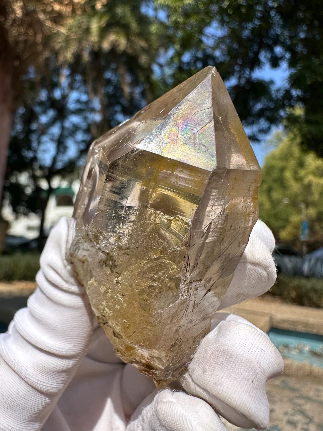 Golden Healer!my Himalayan Rutile Quartz · Electroplated Rainbow · ISIS ...