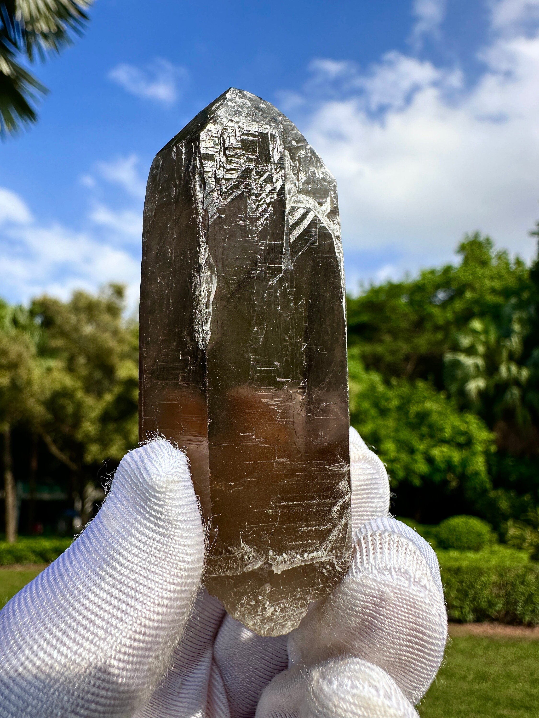 Rarest Natural Morian smoky Quartz Root Chakra Crystal - Etsy