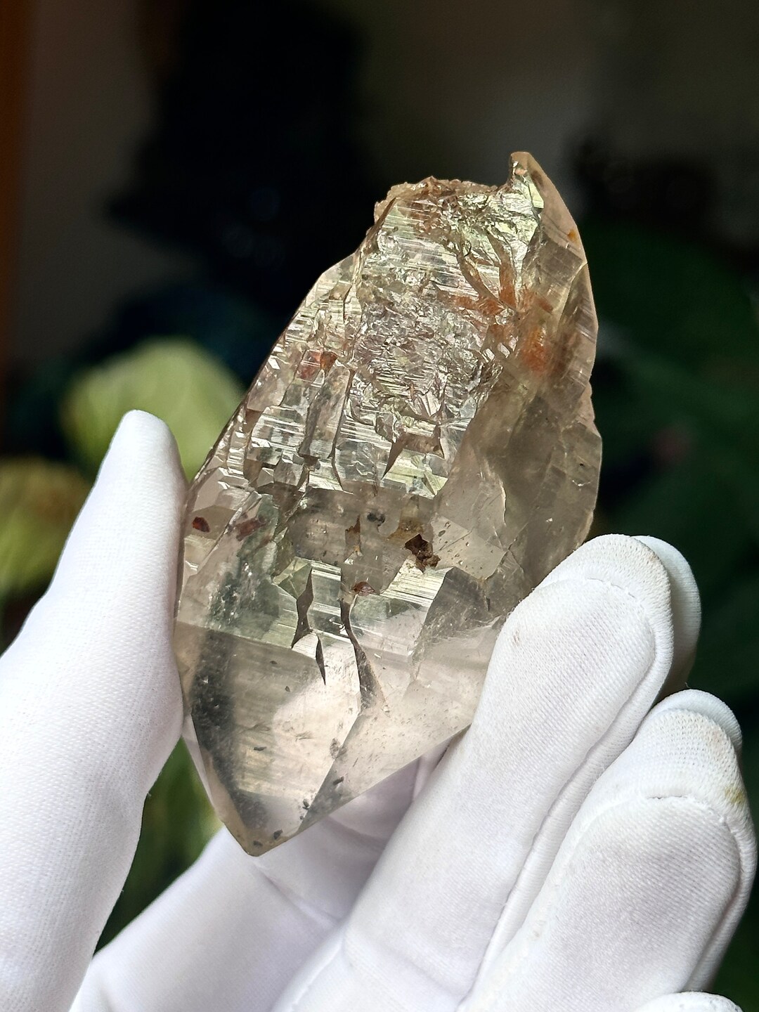 Water Clear DT Himalayan Tabular Quartz From Pakistan,healing Crystal ...