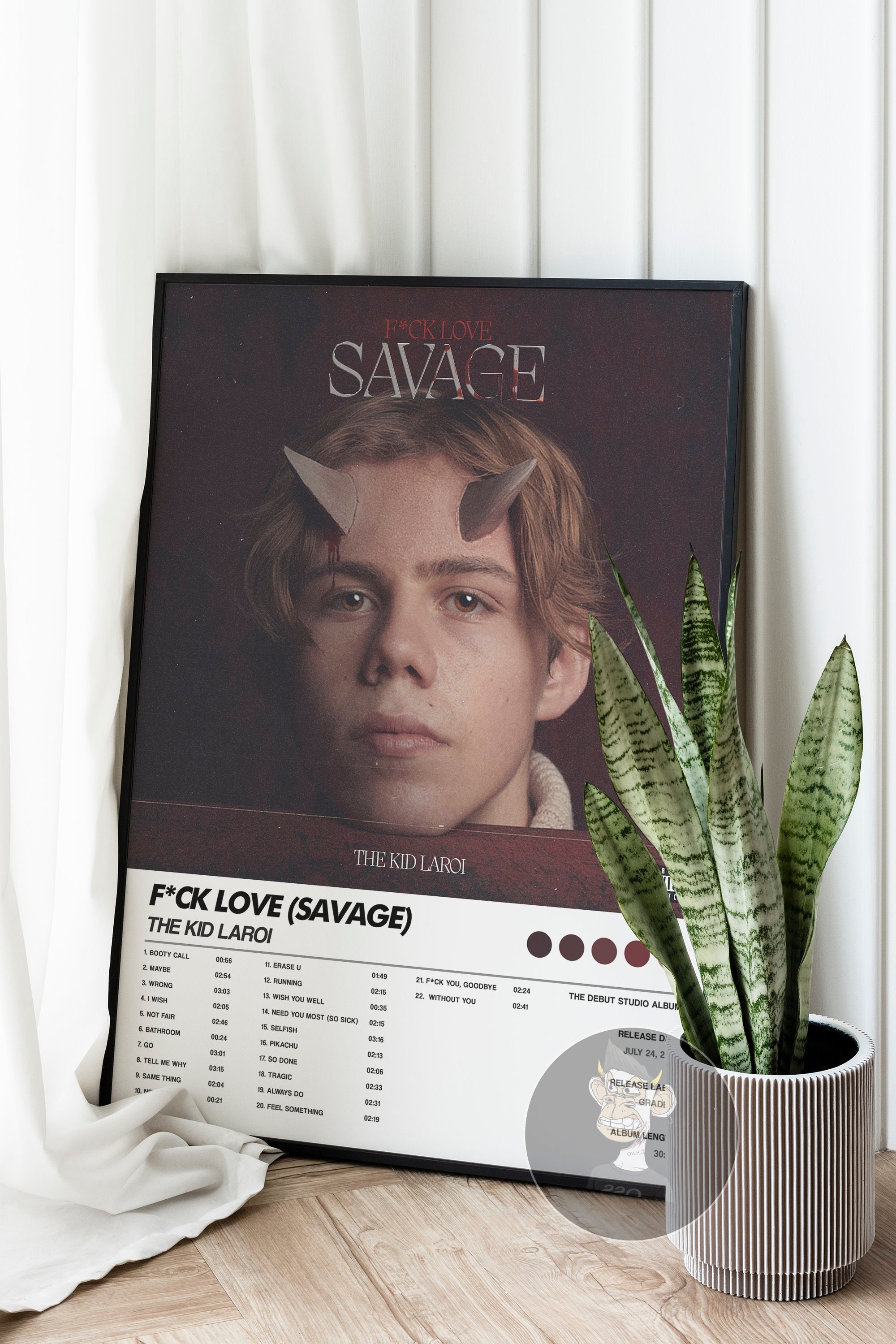 The Kid Laroi - Fuck Love Savage - Album Cover Poster