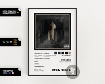 Born Sinner Poster - Etsy