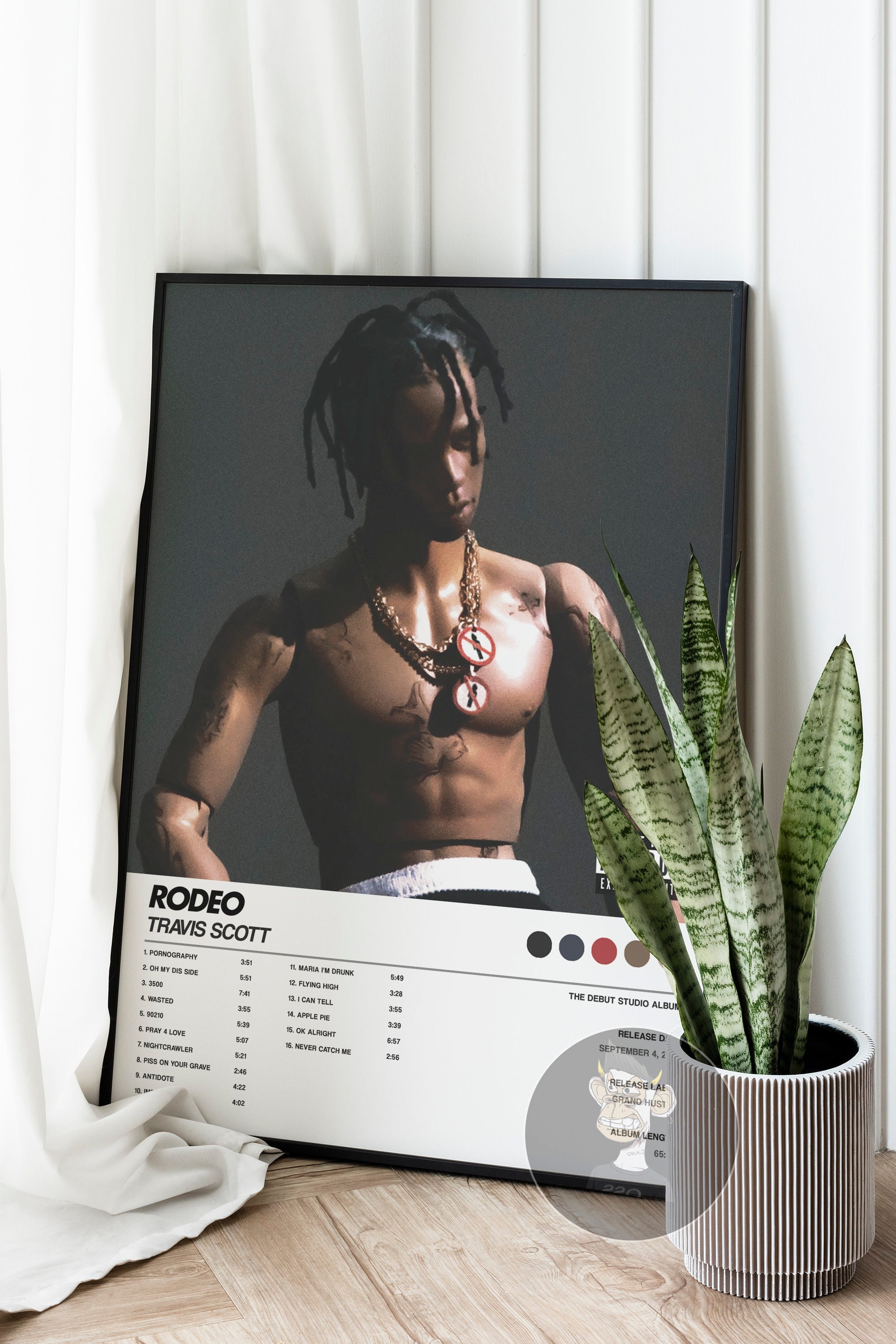 Travis Scott - Rodeo - album cover poster - Create Your Own Music ...