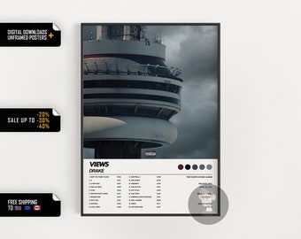 Views Album Cover Poster - Etsy