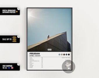 Daniel Caesar Freudian Poster - Etsy