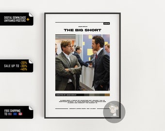 The Big Short Movie Poster - Etsy
