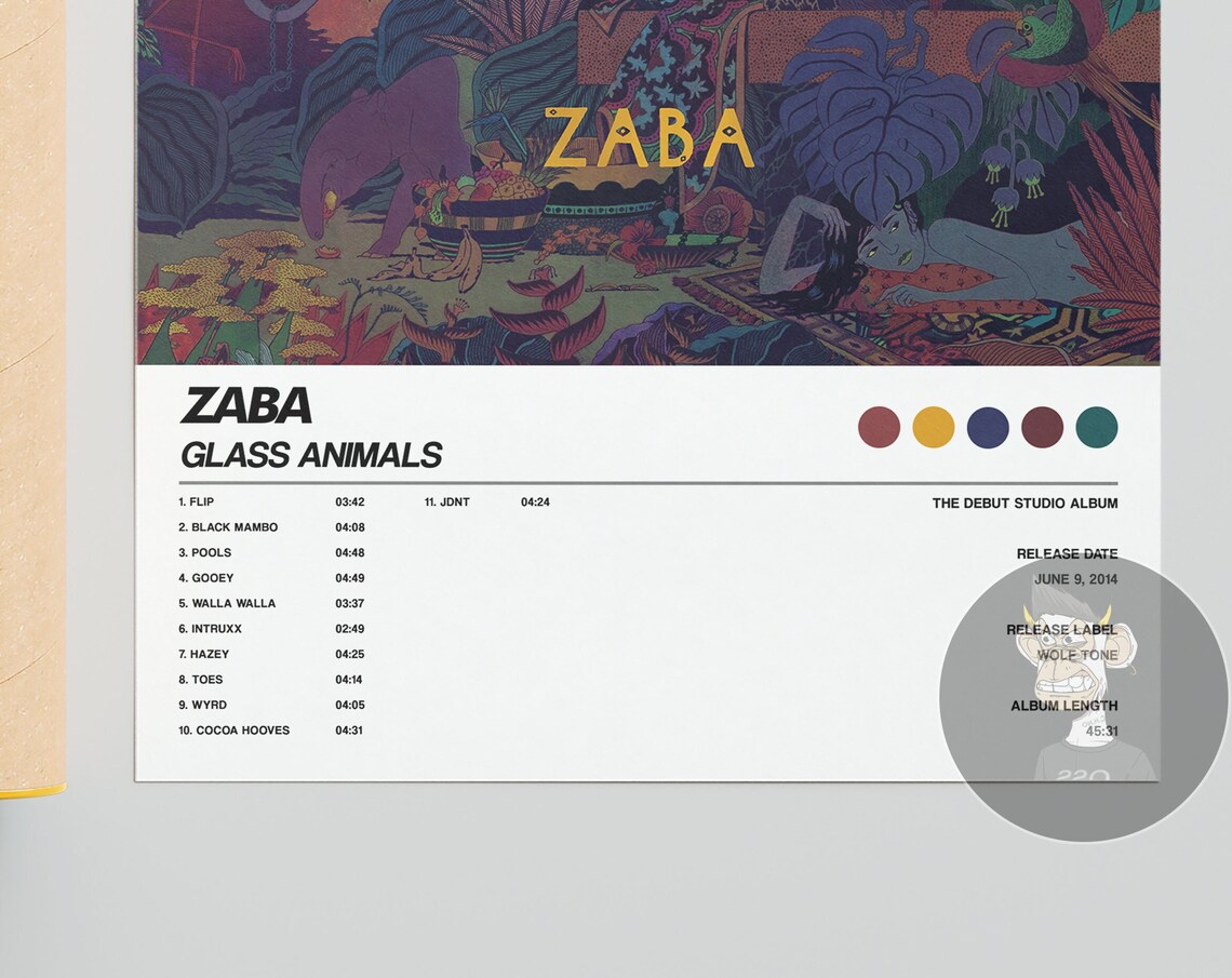Glass Animals Zaba Album Cover at Matthew Escobedo blog