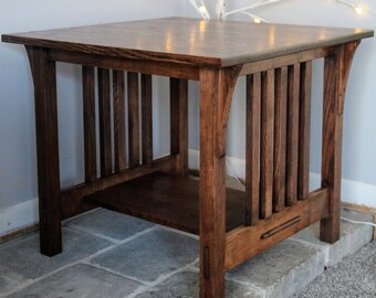 Mission Style End Table - Etsy
