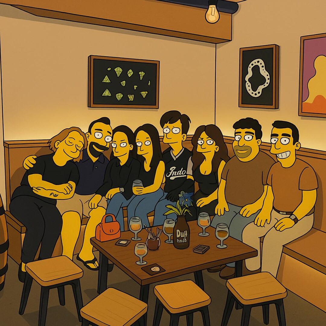 Personalised Simpsons Digital - Etsy