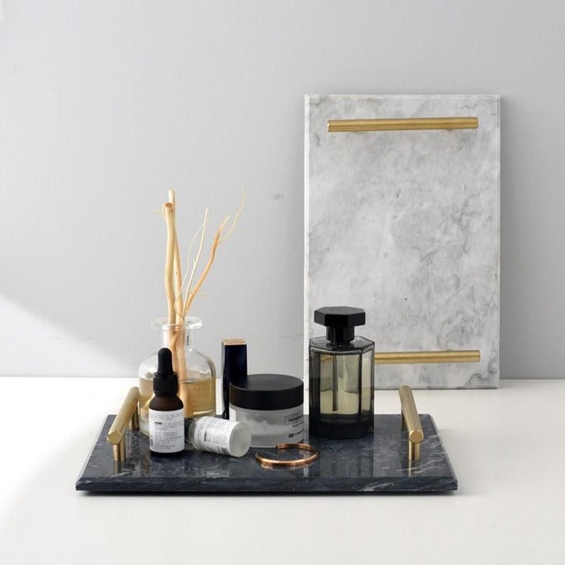 Mathis Marble Serving Tray 30cm - Etsy