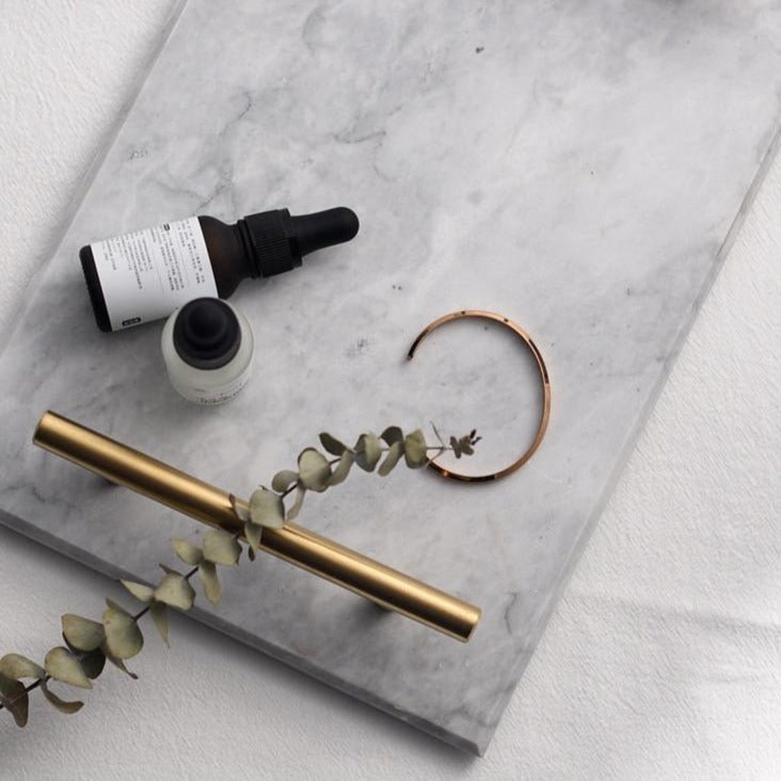 Mathis Marble Serving Tray 30cm - Etsy