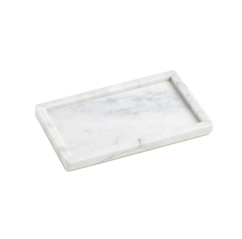 Adeline Marble Rectangle Tray - Etsy